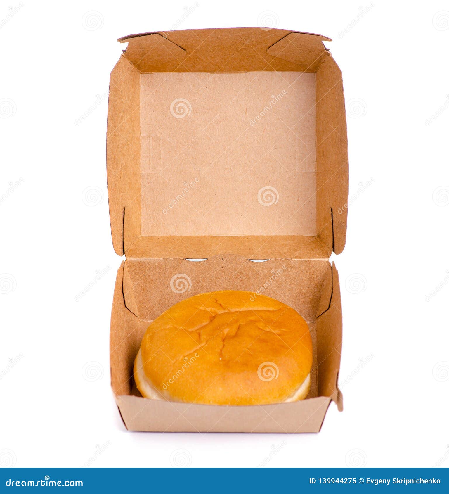 Burger buns burger box stock image. Image of concept - 139944275