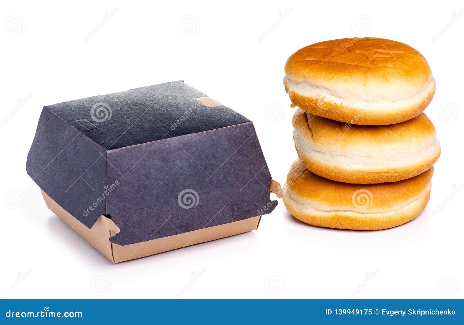 Burger buns burger box stock image. Image of ketchup - 139949175