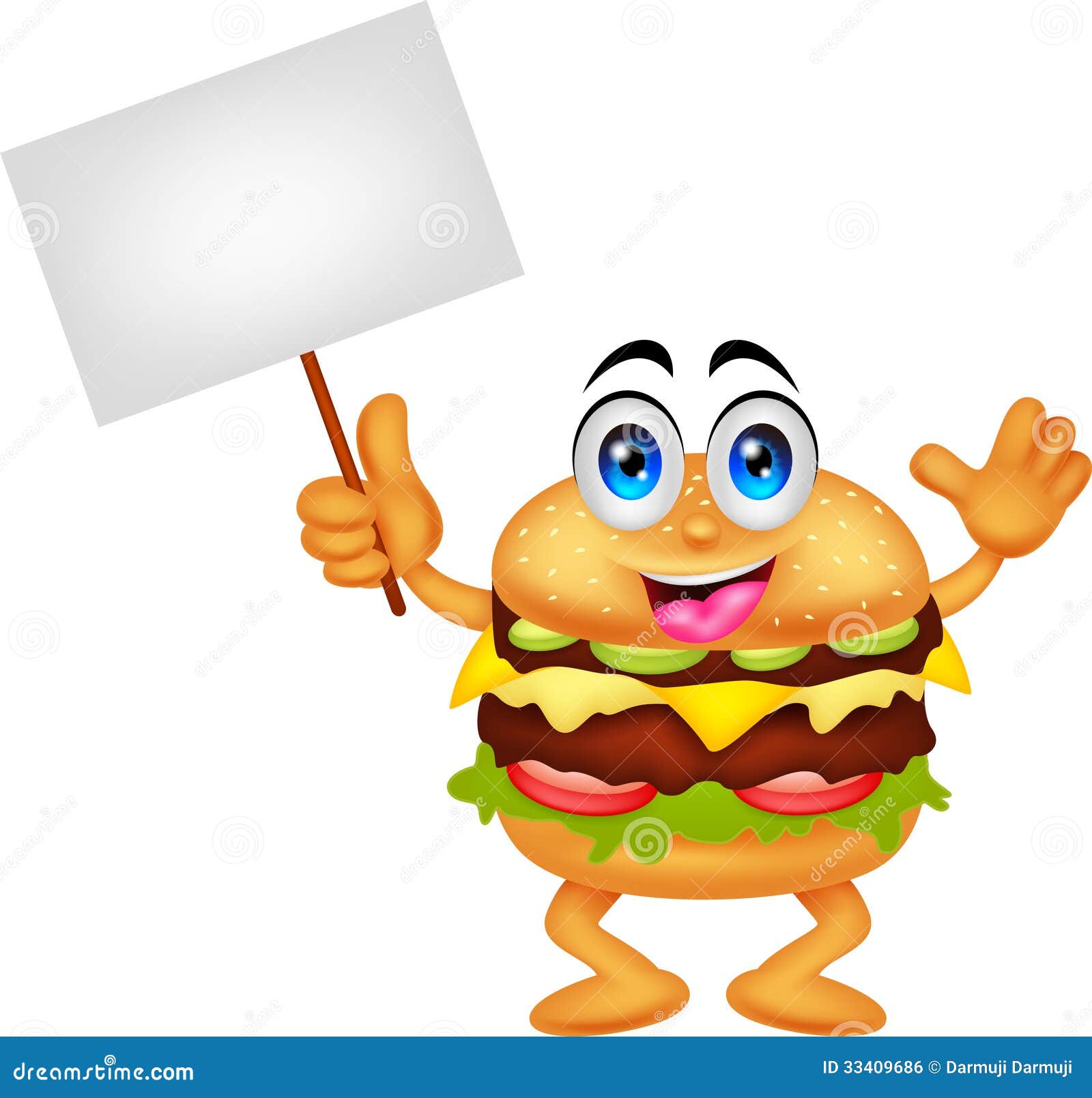 Big Burger Cartoon Royalty-Free Stock Photo | CartoonDealer.com #175155627