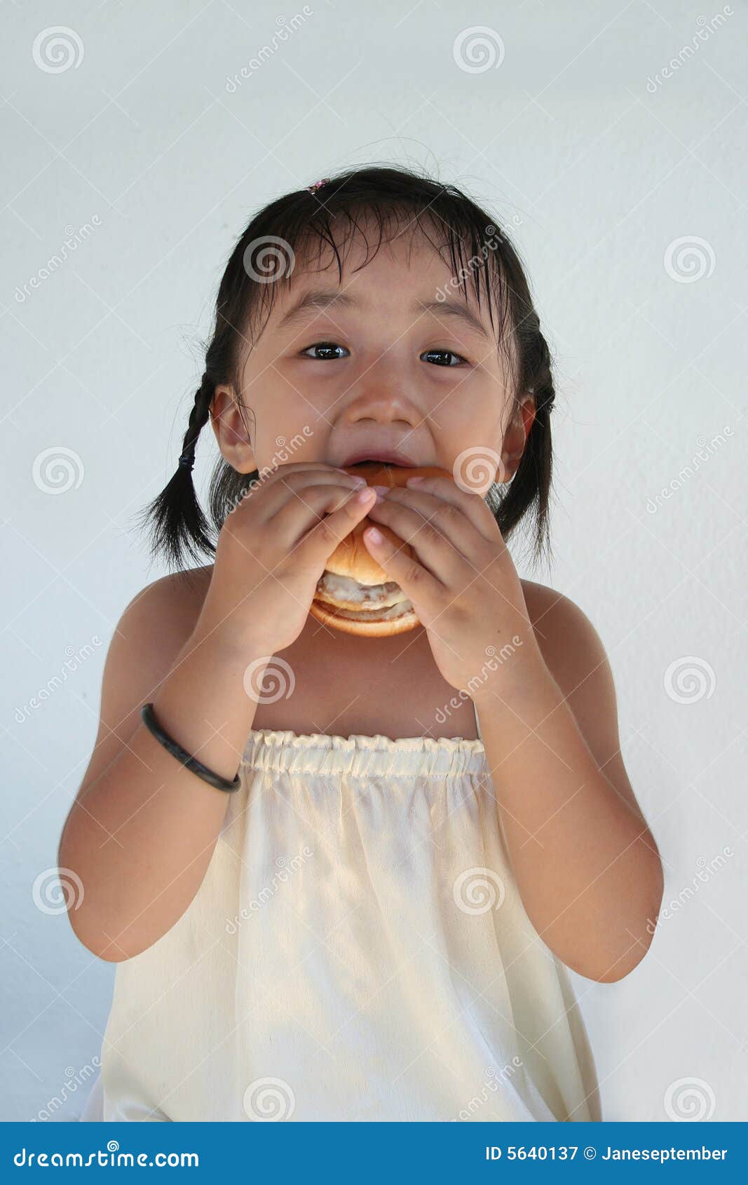 Burger Girl stock image. Image of food, biting, burger - 5640137