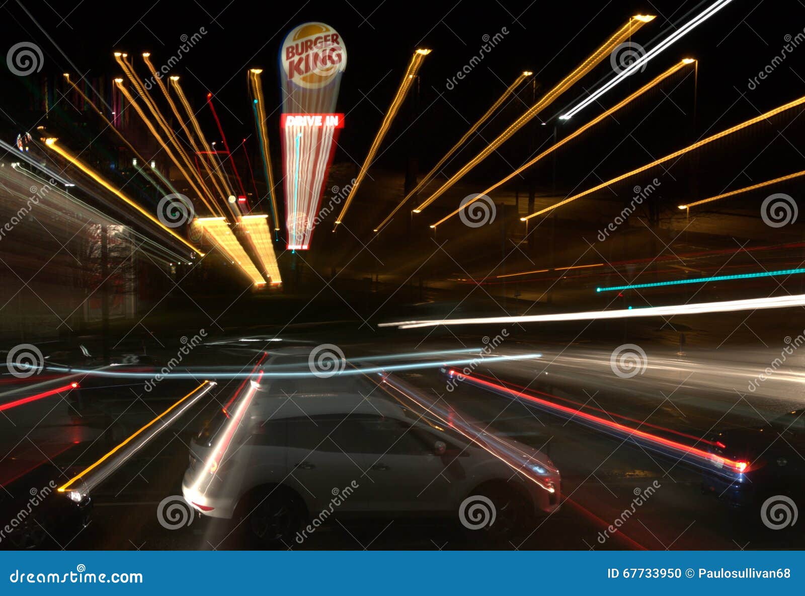 Burger King editorial image. Image of illumination, icon - 67733950