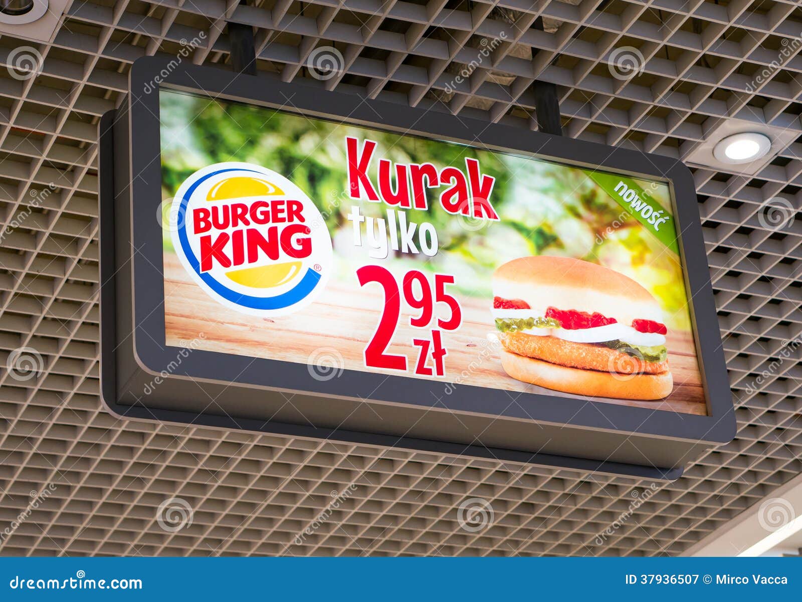 Burger King offer editorial photography. Image of offer - 37936507