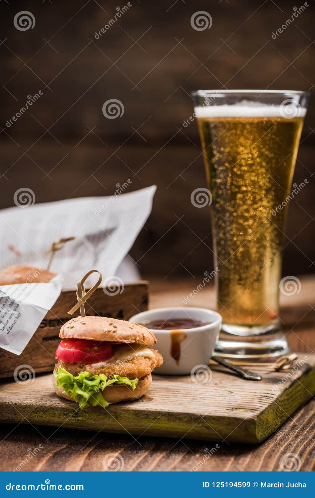 Burger menu in pub or bar stock image. Image of snack - 125194599