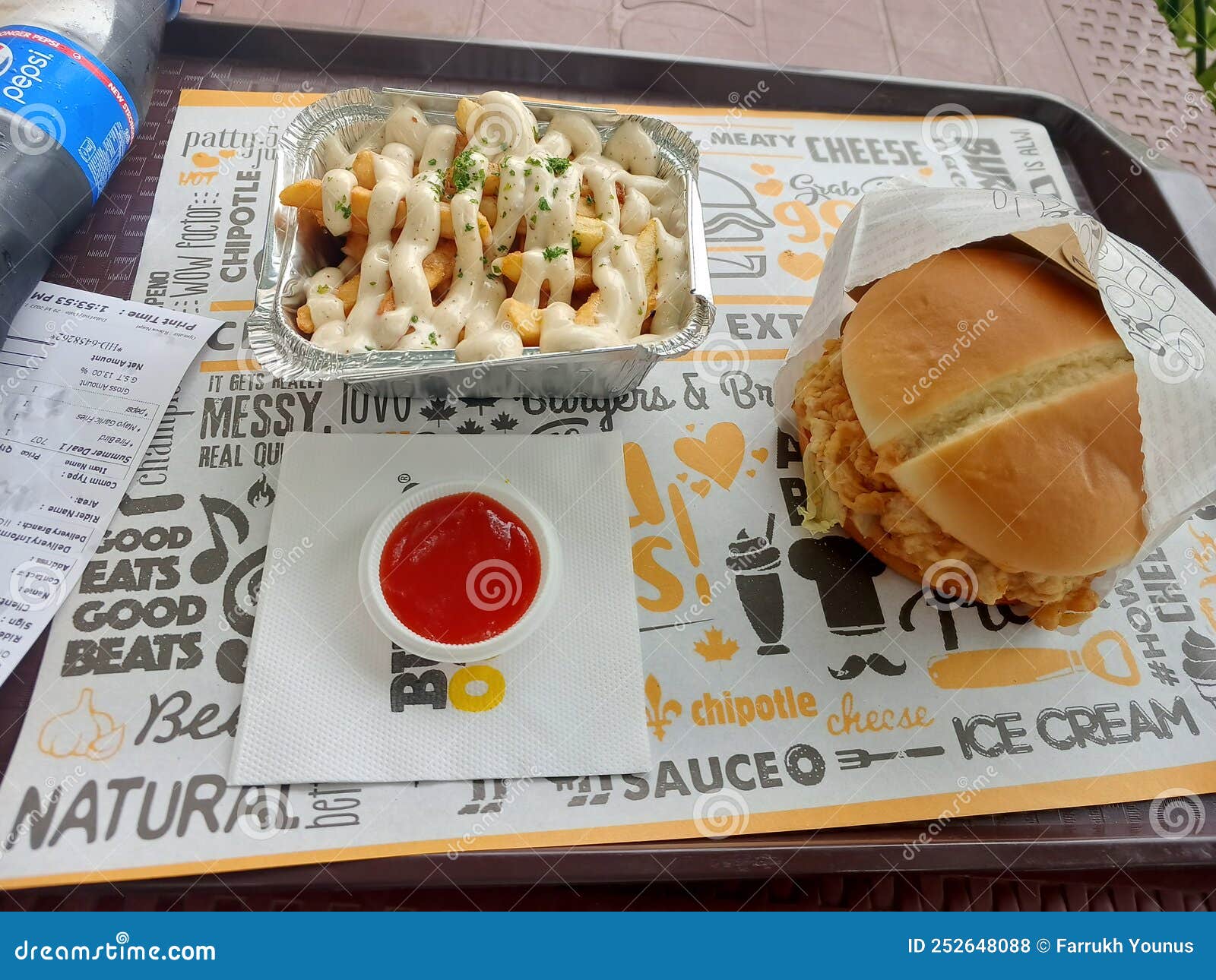 Burger O Clock Burgers editorial stock photo. Image of meal - 252648088