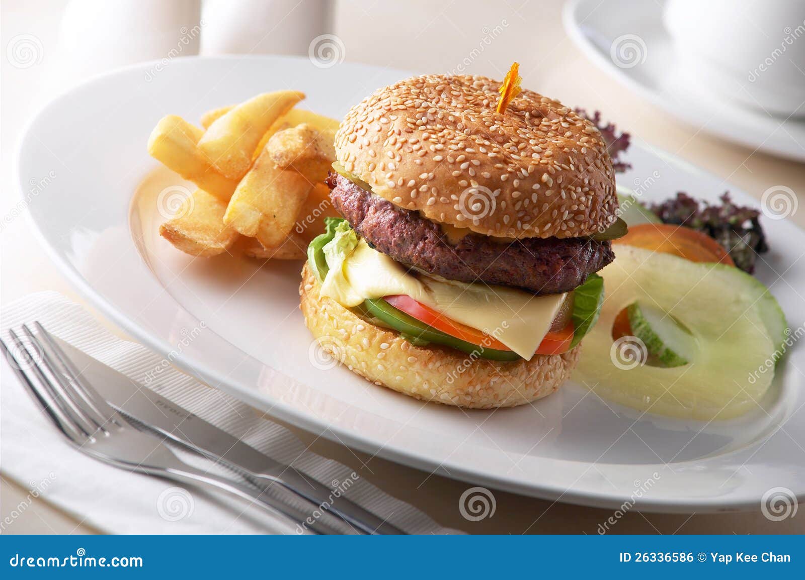Burger set stock photo. Image of home, meat, ingredient - 26336586