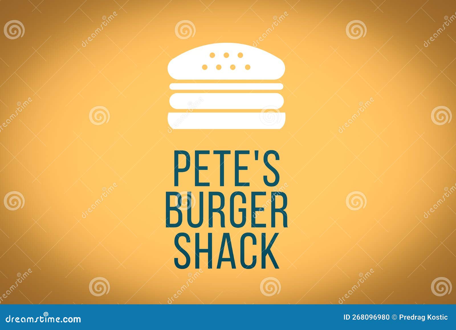 Burger shack stock illustration. Illustration of logo - 268096980
