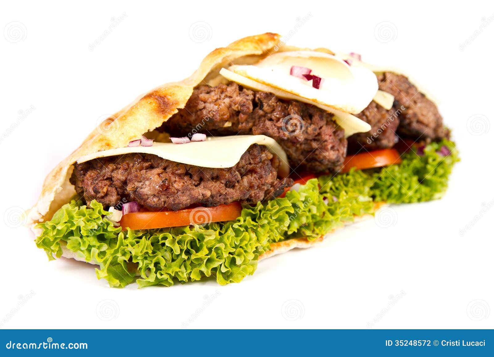 Burger sub stock photo. Image of meat, hamburger, beef - 35248572