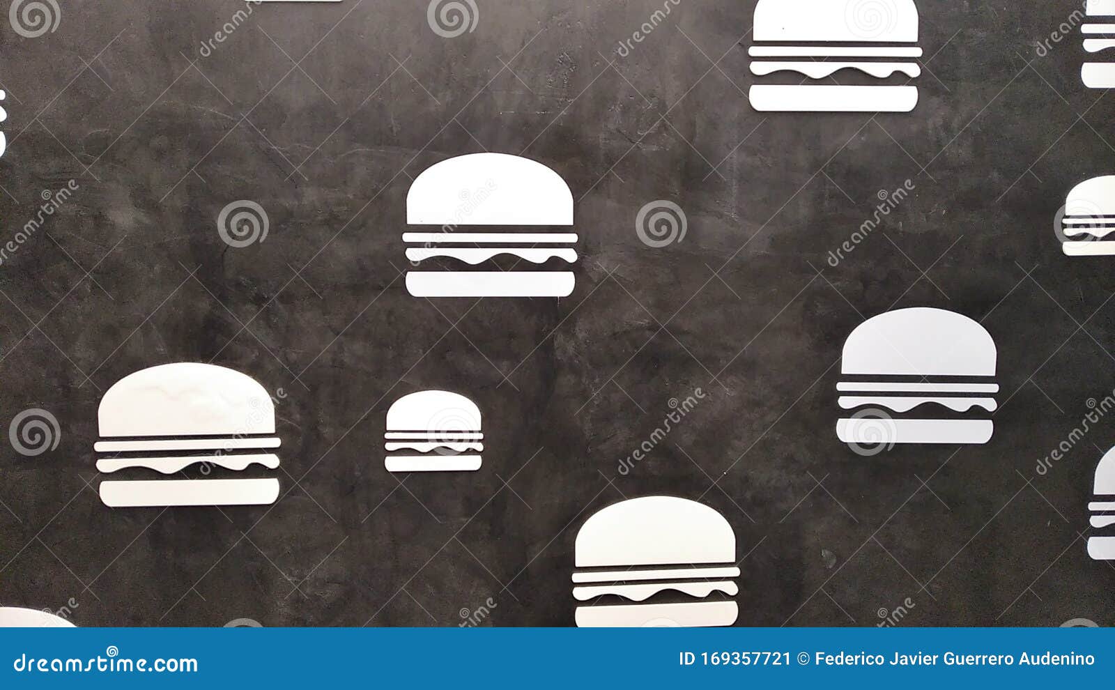 Burger Texture with Black Back Stock Image - Image of abstract, black ...