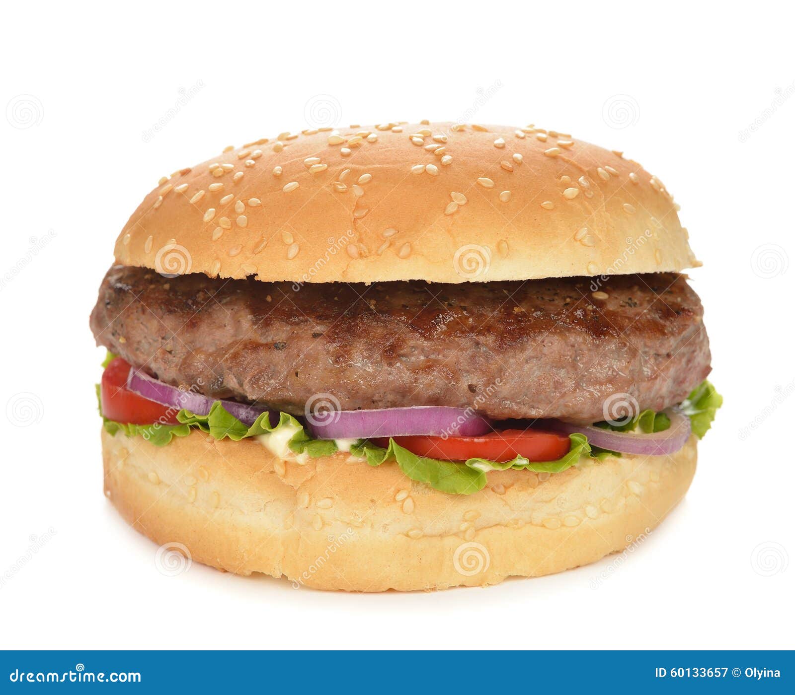 Burger stock image. Image of hamburger, american, cuisine - 60133657