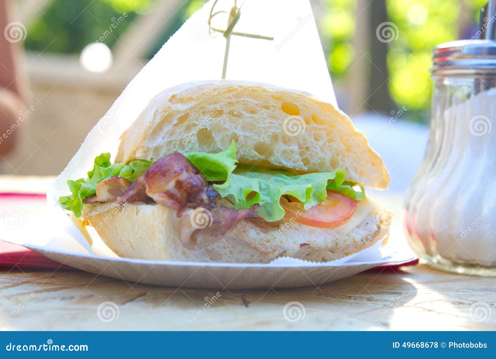 Burger of white bread stock photo. Image of diet, hamburger - 49668678