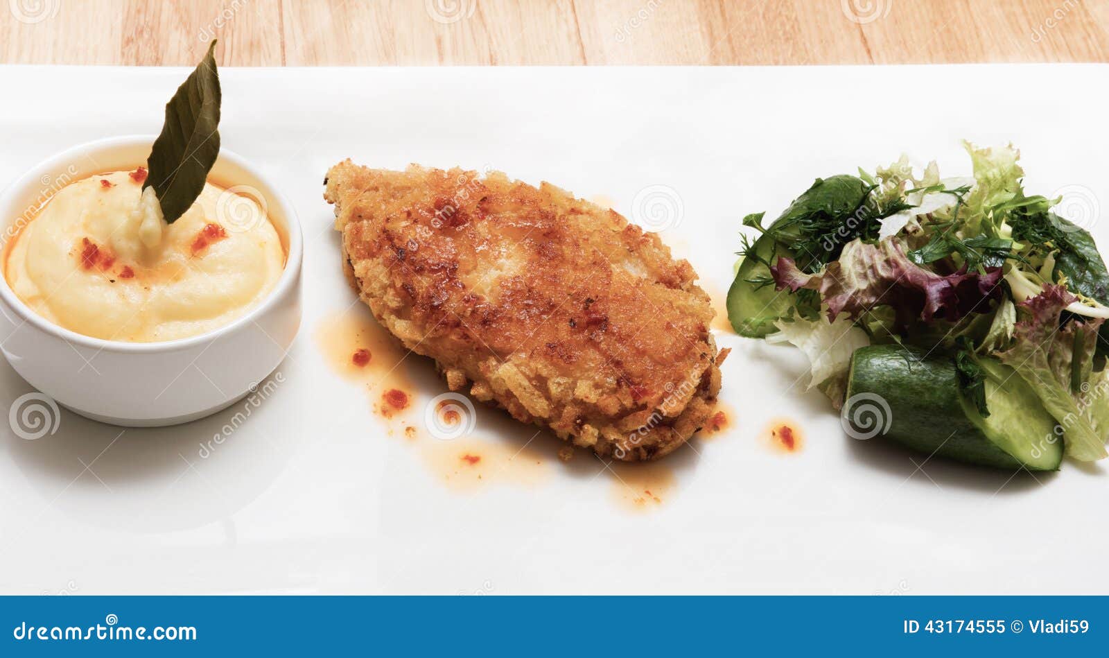 Burgers with Mashed Potatoes Stock Image - Image of ketchup ...