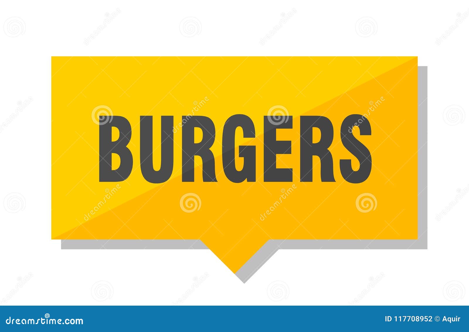 Burgers price tag stock vector. Illustration of white - 117708952