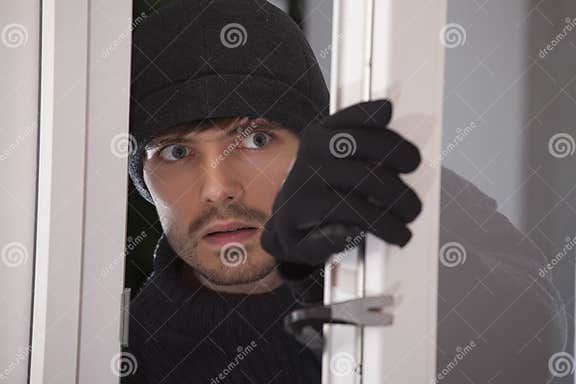 Burglar stock photo. Image of security, unsafe, property - 15657424