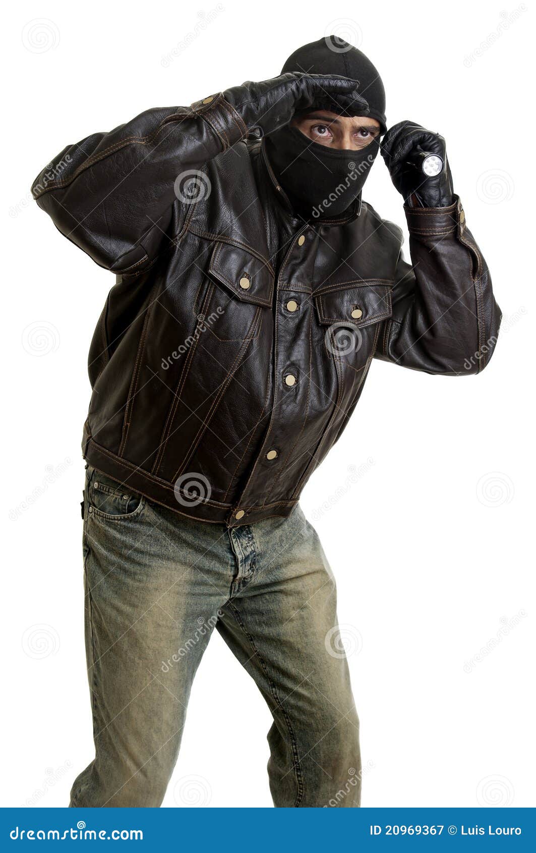 Burglar stock image. Image of bandit, mask, looking, secure - 20969367