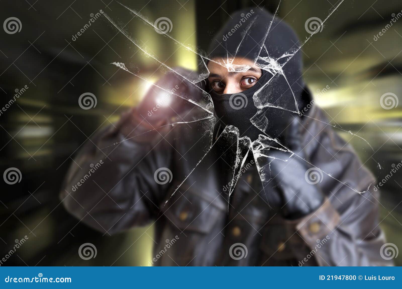 Burglar stock photo. Image of looking, stealing, theft - 21947800