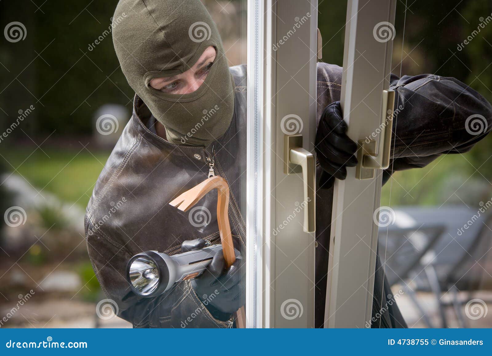 Burglar stock image. Image of breaker, building, illegal - 4738755