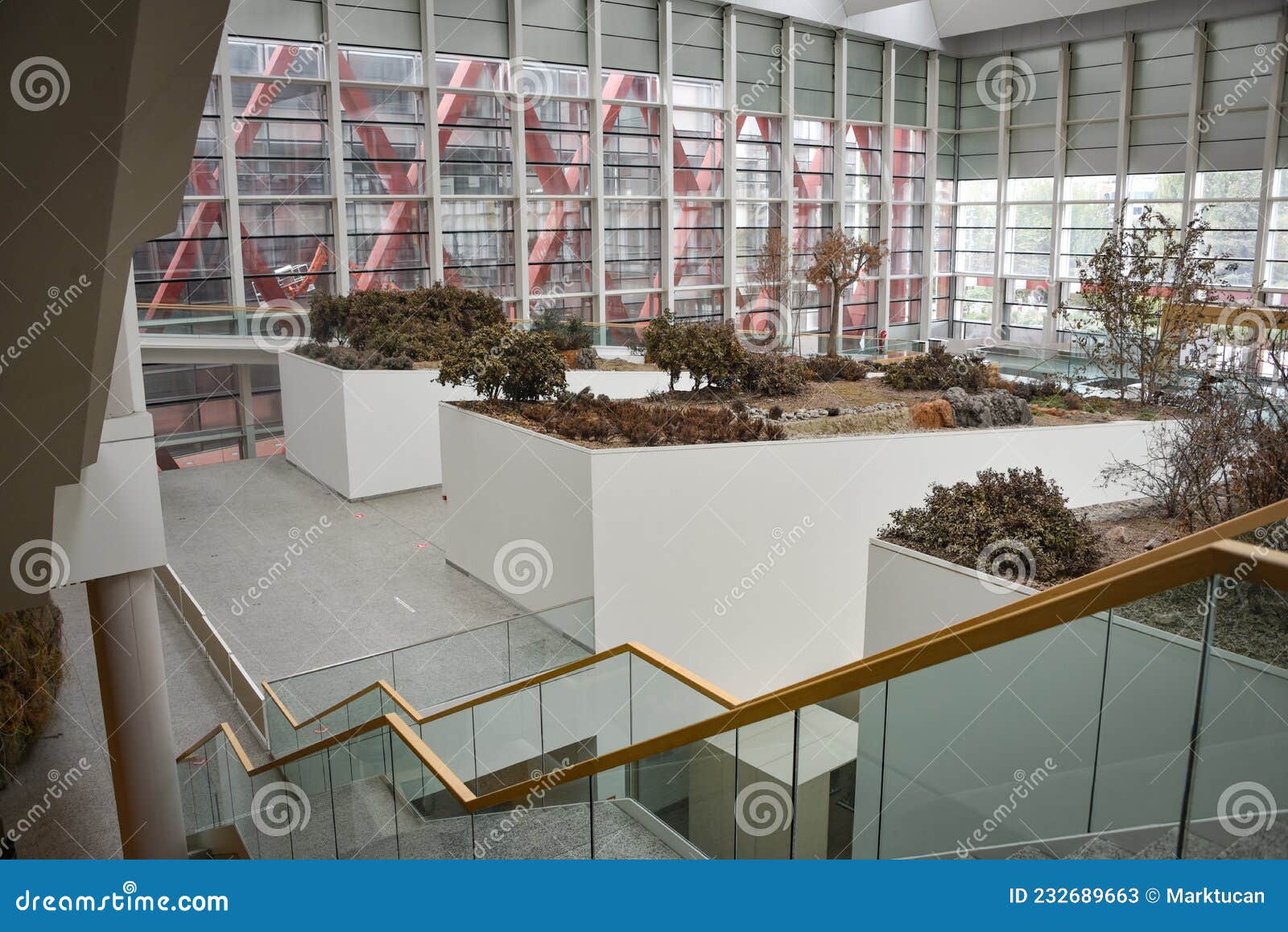 Interior of the Museum of the Human Evolution Editorial Stock Photo ...