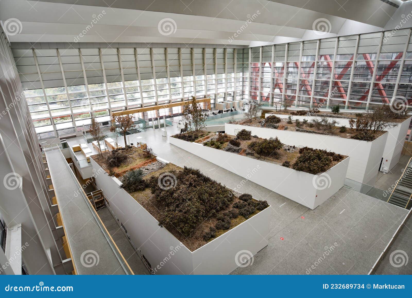 Interior of the Museum of the Human Evolution Editorial Stock Image ...
