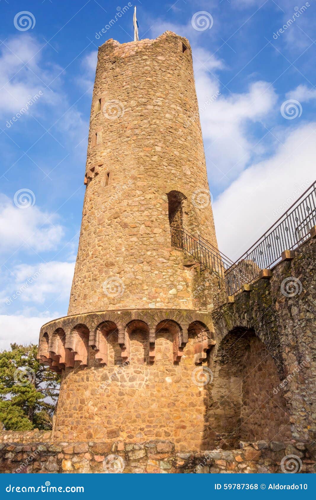 Burgruine Windeck foto de stock. Imagem de inverno, castelo - 59787368