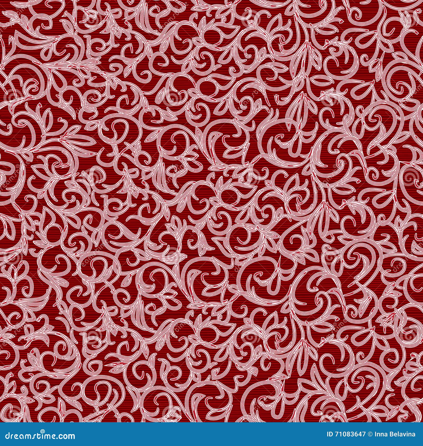 Burgundy Background with Ornament. Stock Illustration - Illustration of ...