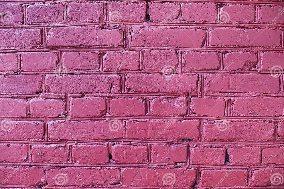 Burgundy brick wall stock image. Image of urban, fortified - 60425831