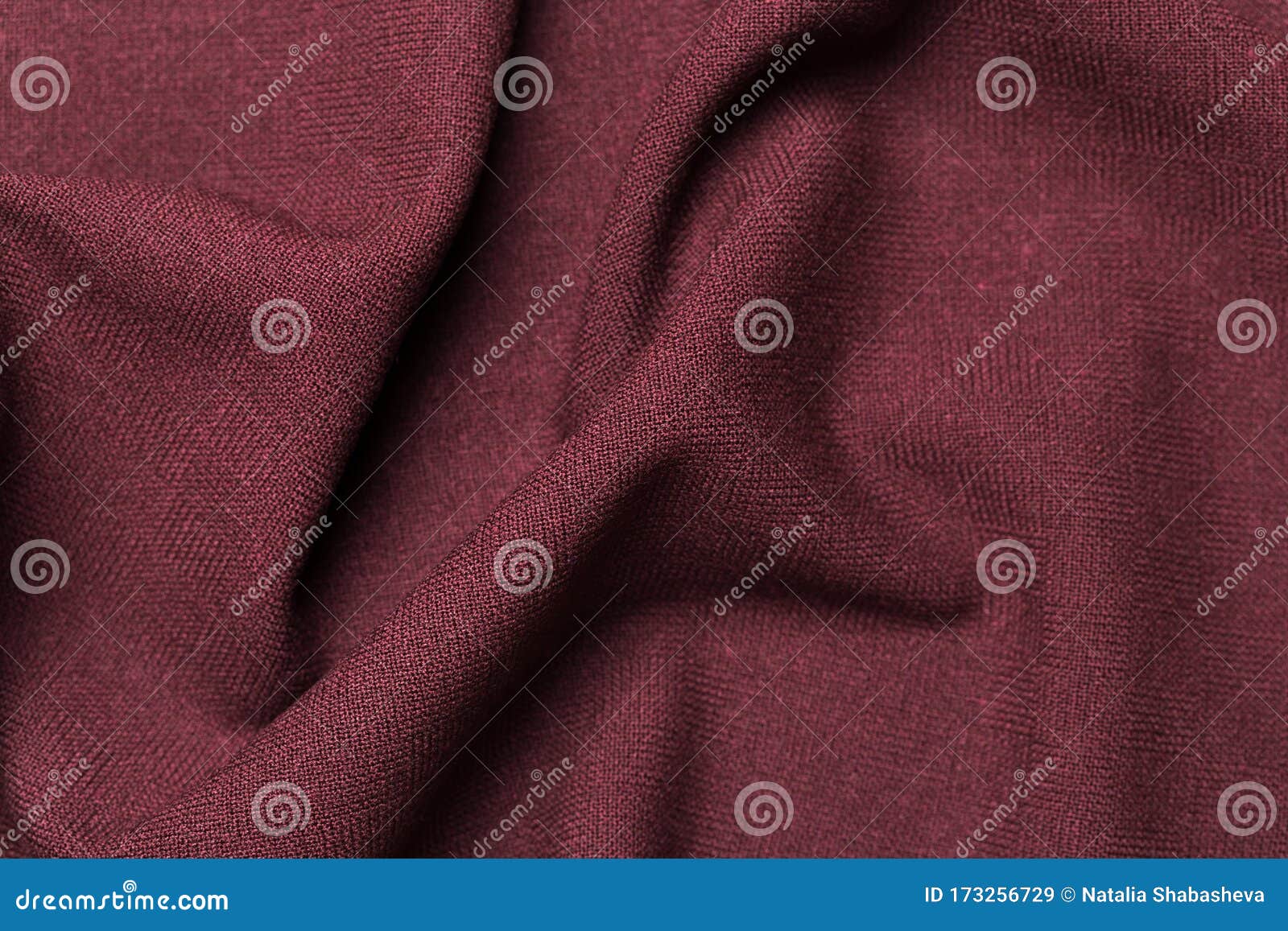 Burgundy Cloth Fabric Texture. Abstract Background with Soft Waves ...