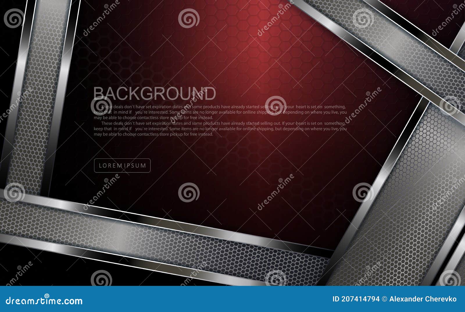 Burgundy Design with Mesh Bezels with Metallic Border Stock Photo ...