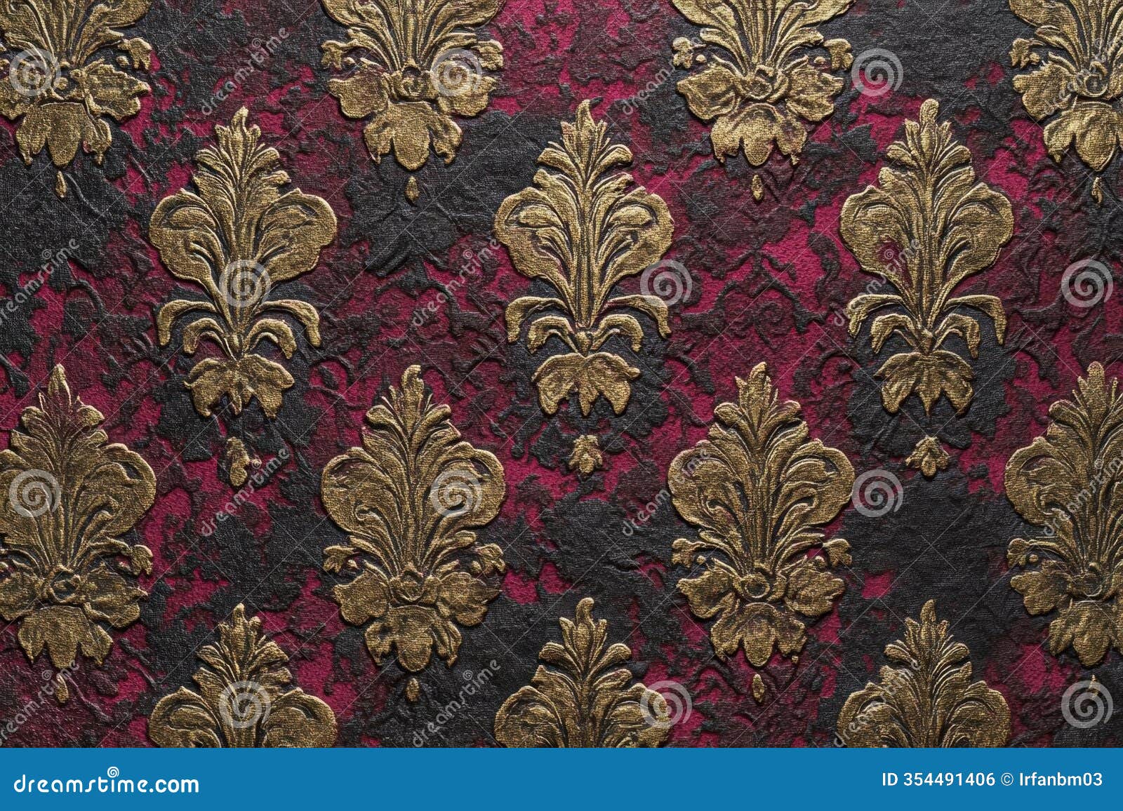 Gold Embossed Curtain Fabric Texture Stock Image | CartoonDealer.com ...