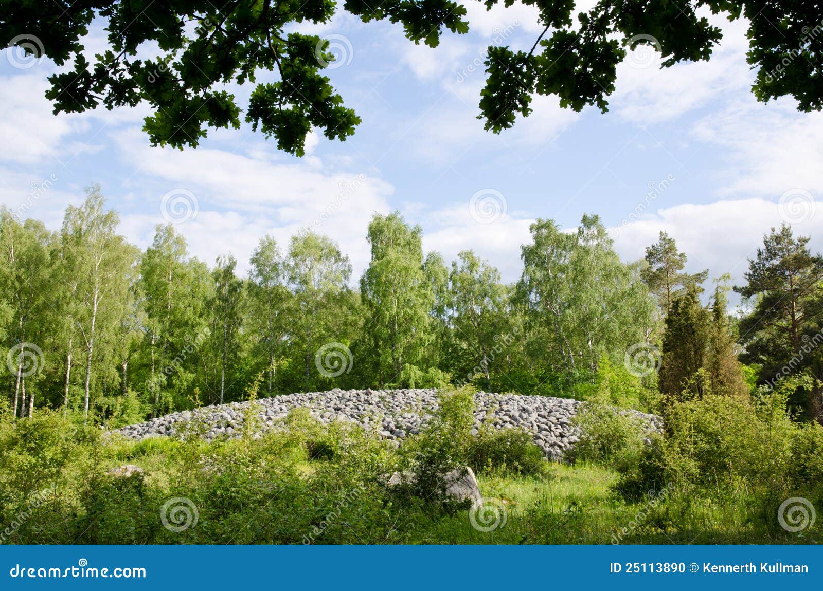 Burial cairn stock photo. Image of tourist, ruin, rock - 25113890