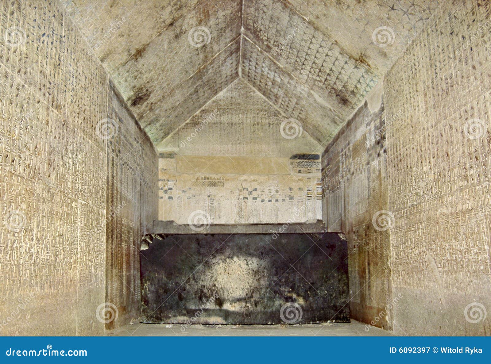Egyptian Pyramid Burial Chambers
