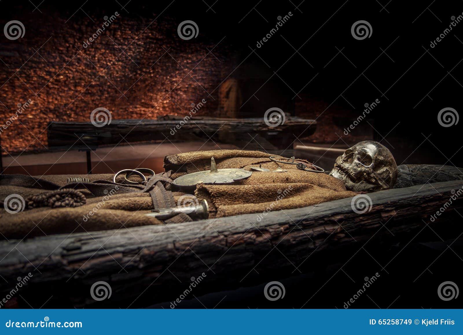 Buried with Weapons editorial stock image. Image of archeological ...