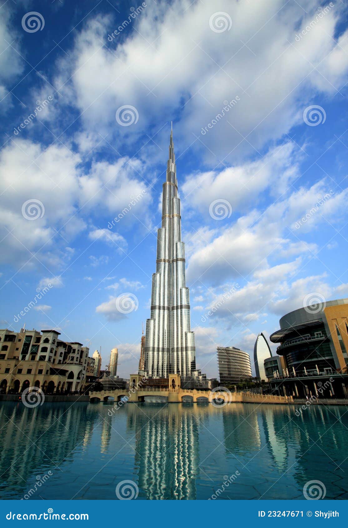 Burj khalifa stock image. Image of building, architecture - 23247671
