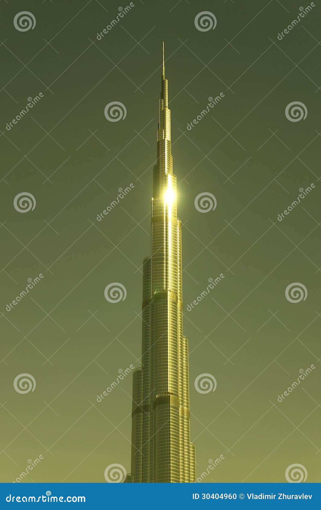 Burj Khalifa (Khalifa-Turm), Dubai Redaktionelles Bild - Bild von dubai ...