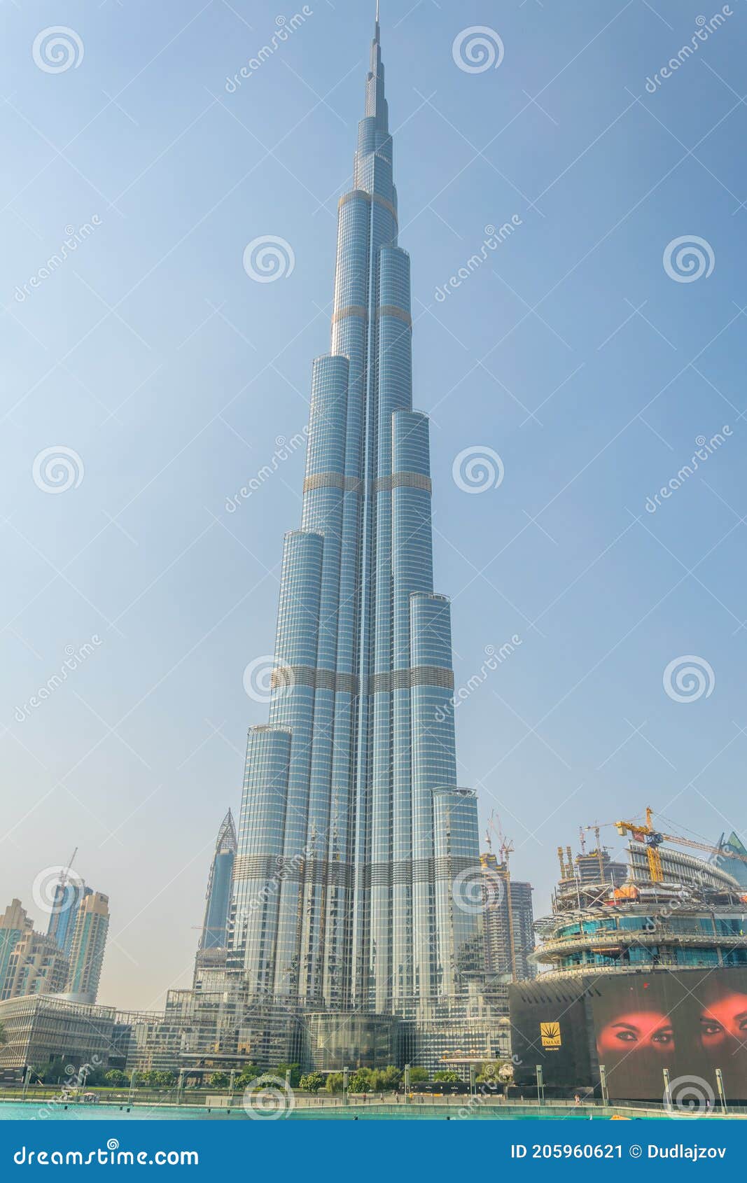 Burj Khalifa Skyscraper In Dubai Is The World Tallest Building ...