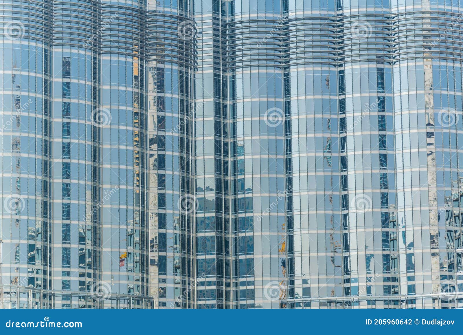 Burj Khalifa Skyscraper in Dubai is the World Tallest Building ...