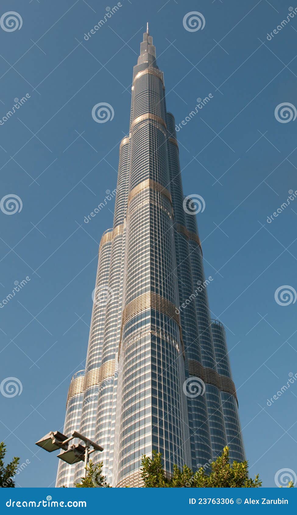 Burj Khalifa - the World S Tallest Tower in Dubai Stock Photo - Image ...