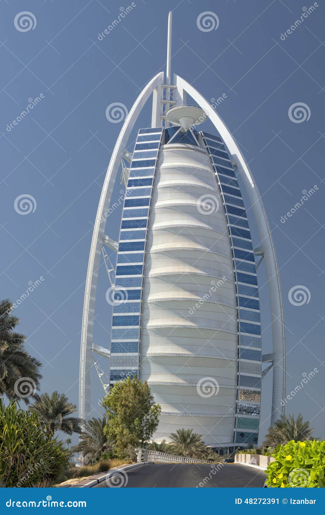 Burji al arab editorial photo. Image of burj, famous - 48272391