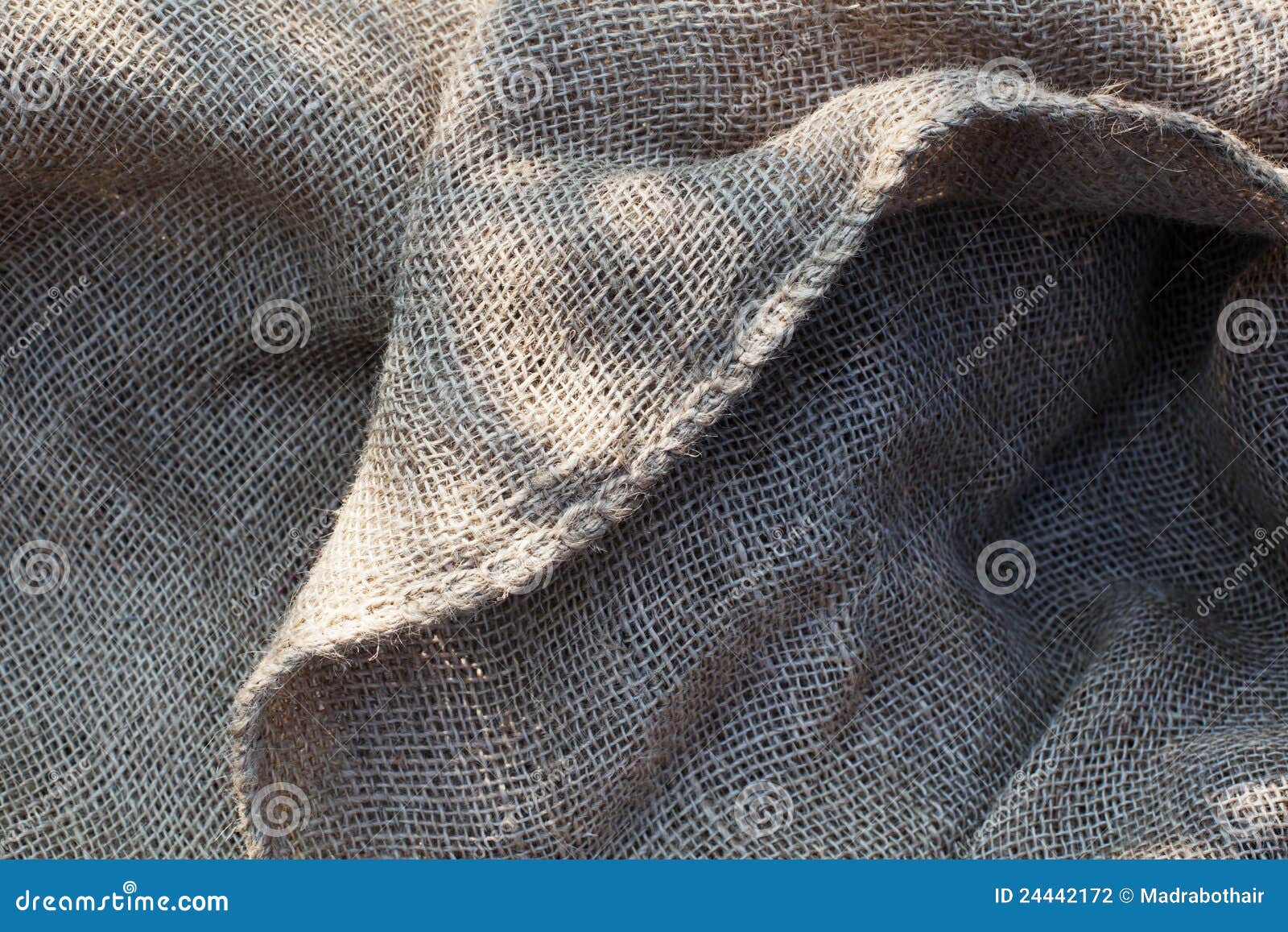 Old Wrinkled Burlap Fabric Texture Stock Photo | CartoonDealer.com ...