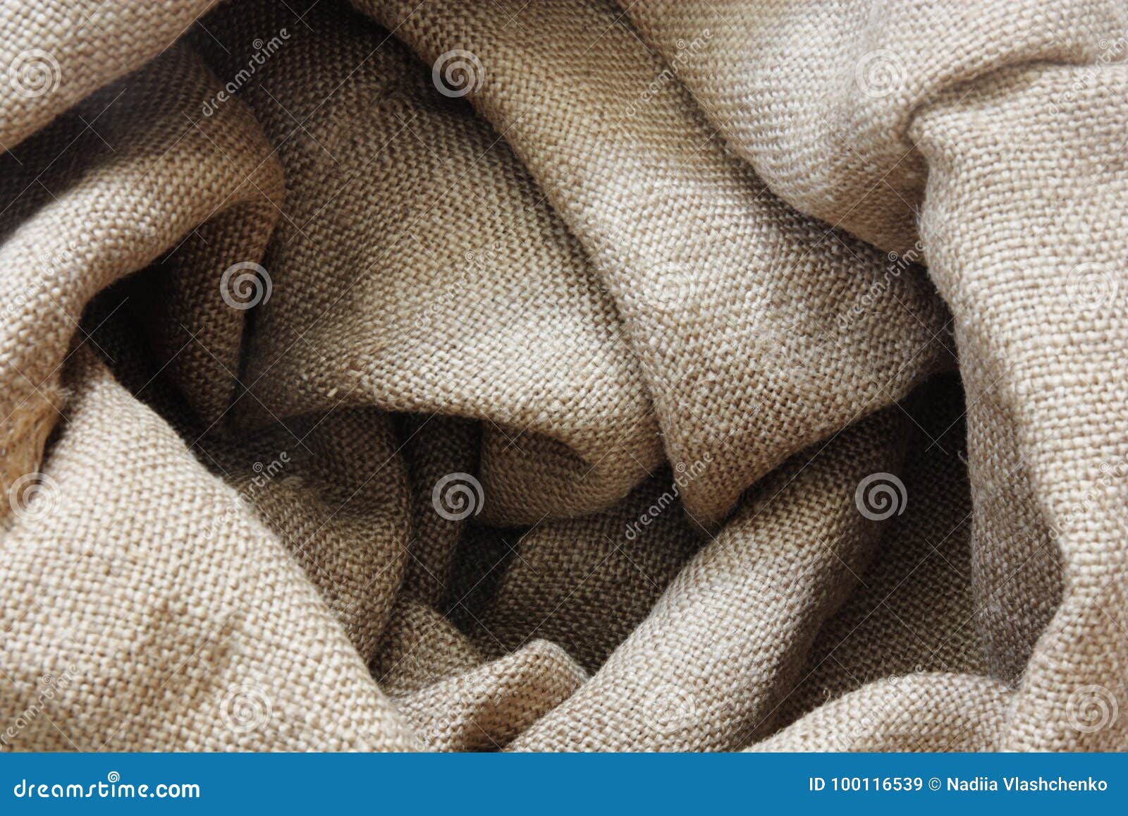Burlap bag texture stock image. Image of brown, beige - 100116539