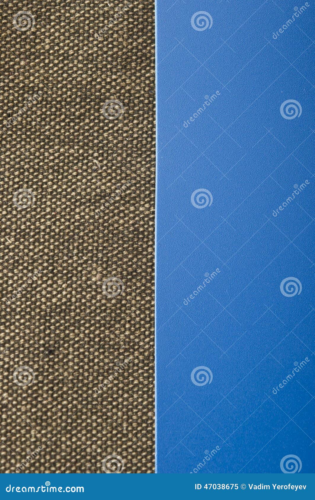 Burlap on blue background stock image. Image of backdrop - 47038675