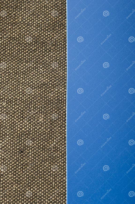 Burlap on blue background stock image. Image of backdrop - 47038675