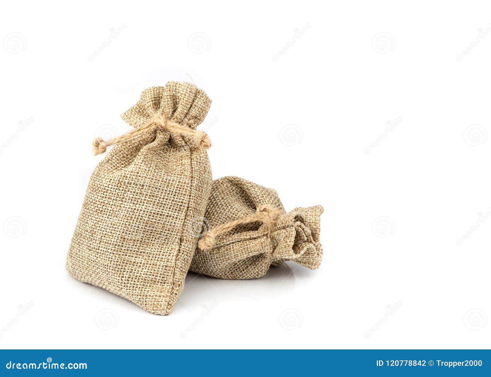 Empty Burlap sack . stock photo. Image of beige, pattern - 120778842