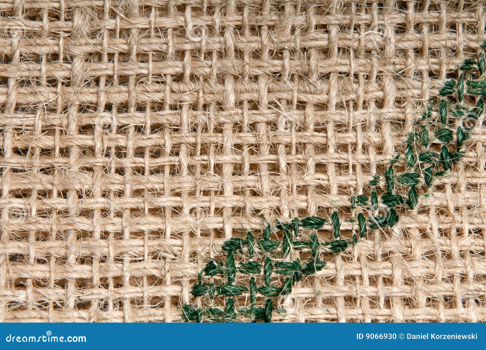 Burlap Green Pattern stock photo. Image of fiber, macro - 9066930
