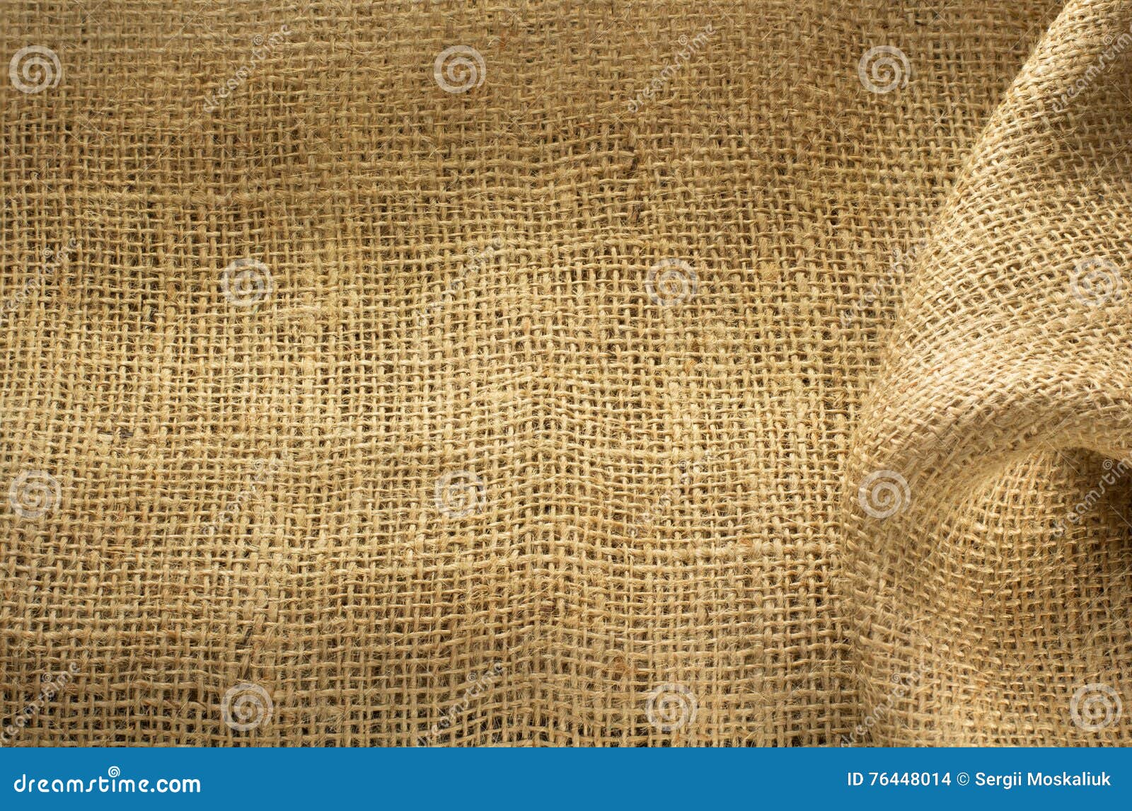 Burlap hessian sacking stock photo. Image of hemp, fabric - 76448014