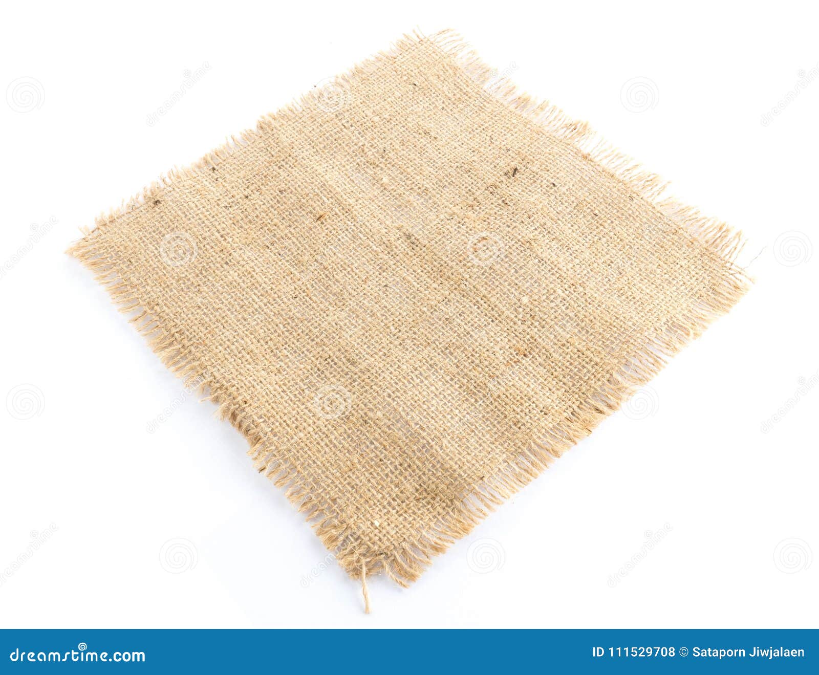 Burlap Hessian Sacking Isolated Stock Photo - Image of hessian, design ...