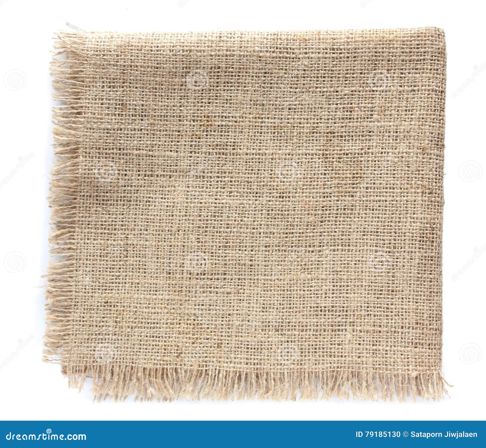 Burlap Hessian Sacking Isolated Stock Photo - Image of gardening, hemp ...