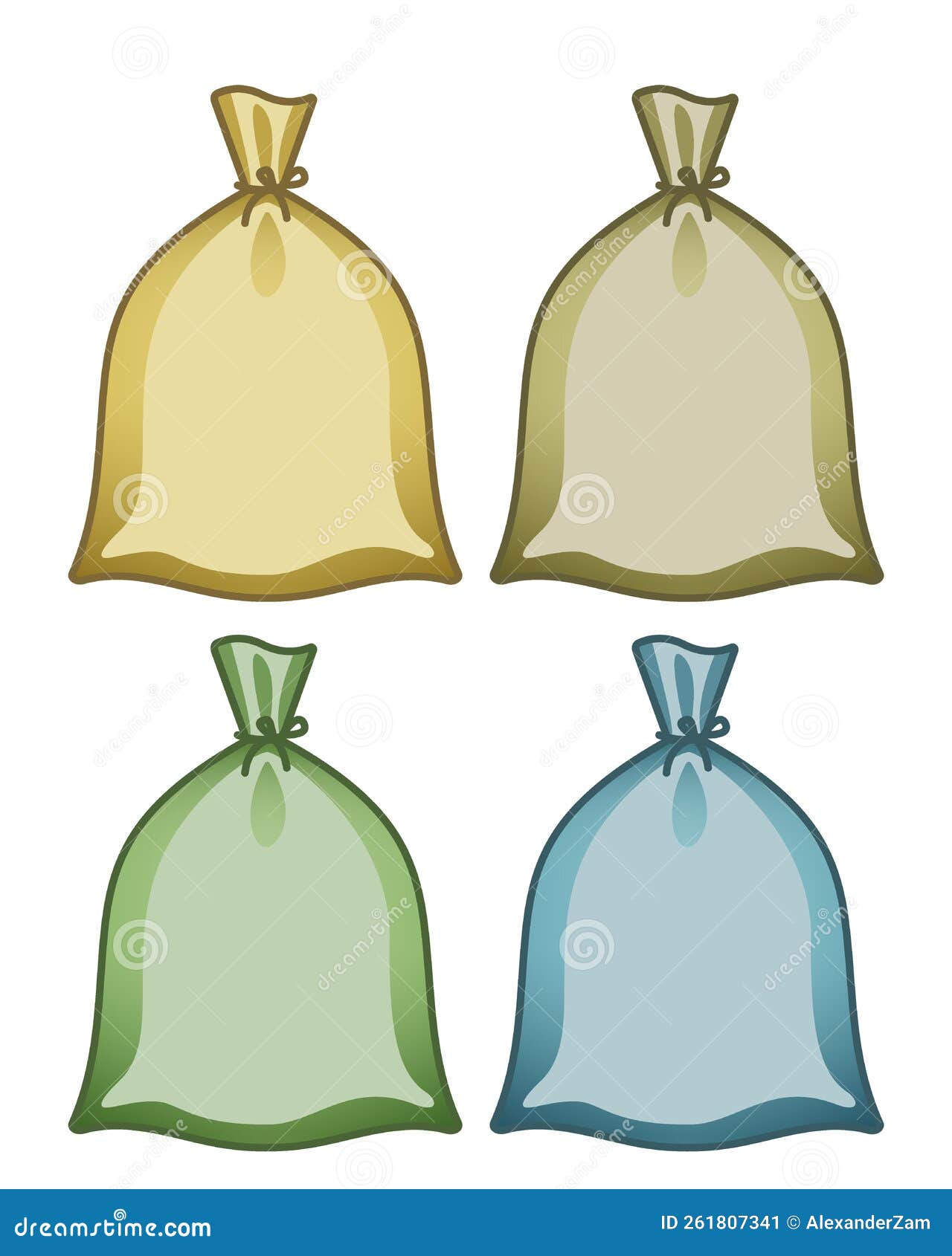 Burlap sack illustration stock vector. Illustration of marketing ...