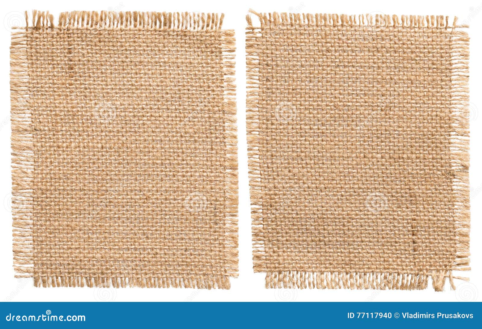 Burlap Sacking Cloth Pieces, Rustic Bagging Fabric Sack Patch Stock ...