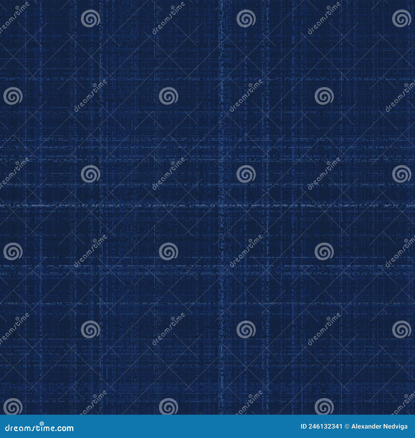 Burlap Texture. Midnight Blue Seamless Canvas Textile Pattern. Linen ...