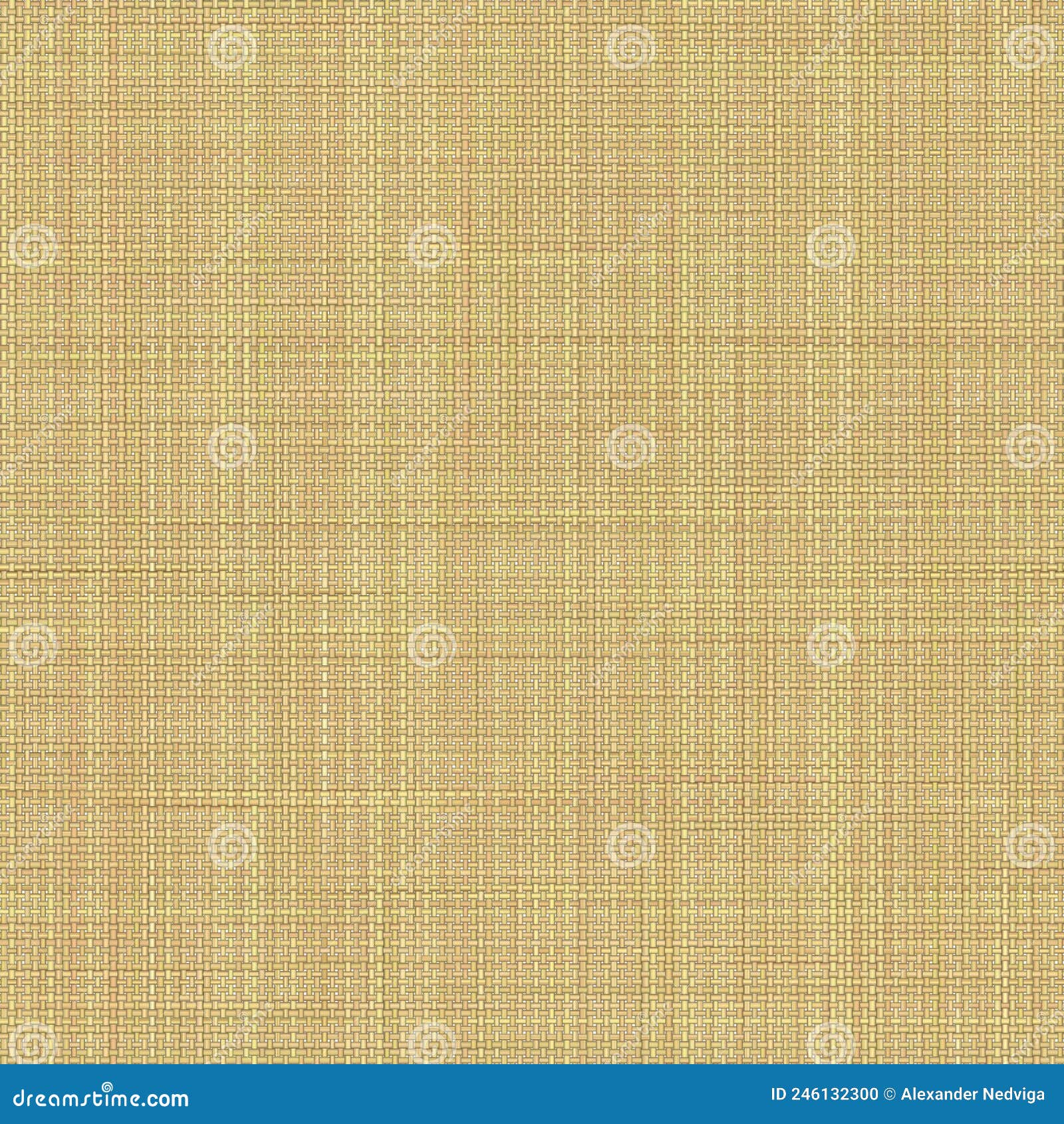 Burlap Texture. Tan Seamless Linen Fabric Background Stock Illustration ...